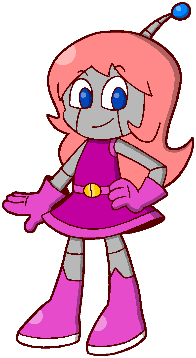 Robot Girl Oc By Polishedbrain On Deviantart - Robot Girl Clipart ...