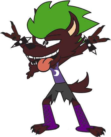 Loud House Werewolf Luna - (550x550) Png Clipart Download