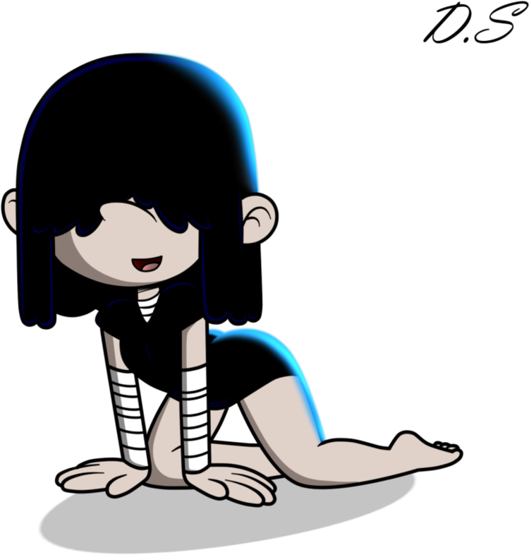 Lucy - Loud House Lucy Fanart - (937x852) Png Clipart Download