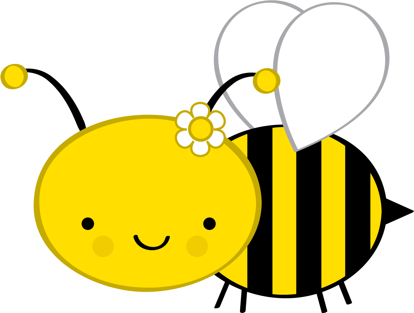 Abelhinhas - Minus - Cute Bee Clipart Png - Full Size PNG Clipart ...