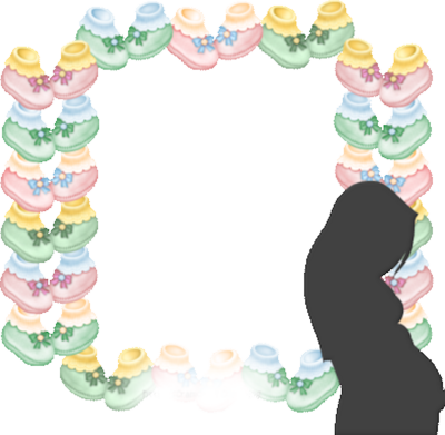 Baby Shower - Photoshop Template For Baby Shower - (400x391) Png ...