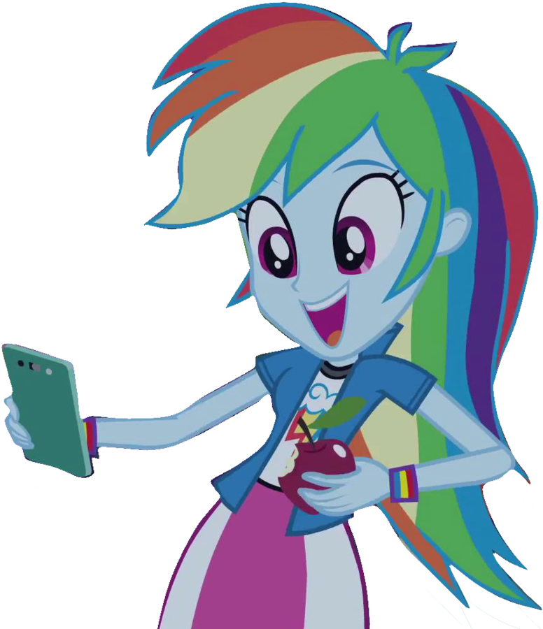 Rainbow Dash Equestria Girl - Rainbow Rock Rainbow Dash - (881x906) Png ...