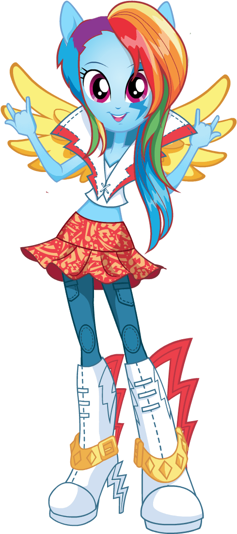 Mlp - Eg2 - Rainbowrocks - Rainbow Dash New Look 2 - Rainbow Dash ...