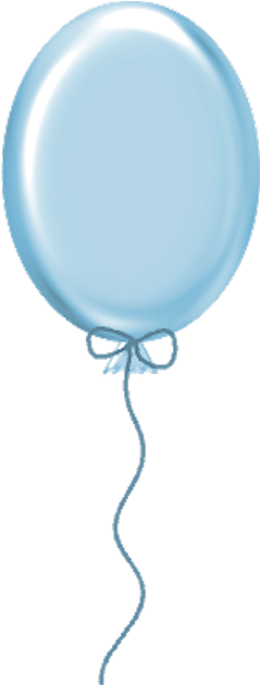 Blue Balloon Clipart Png 320x640 Png Clipart Download