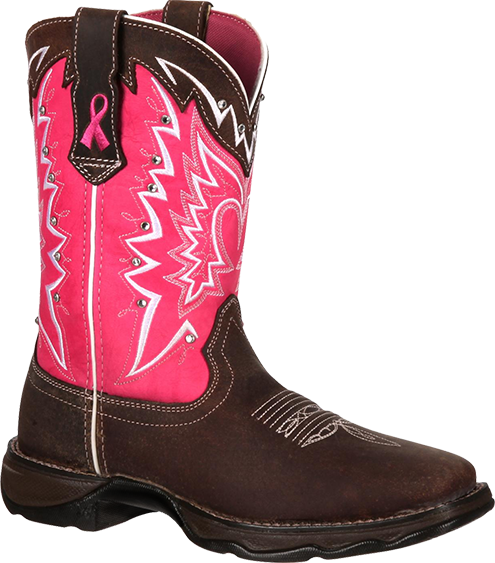 Picture Of The Pink Ribbon Boot - Durango Breast Cancer Boots ...