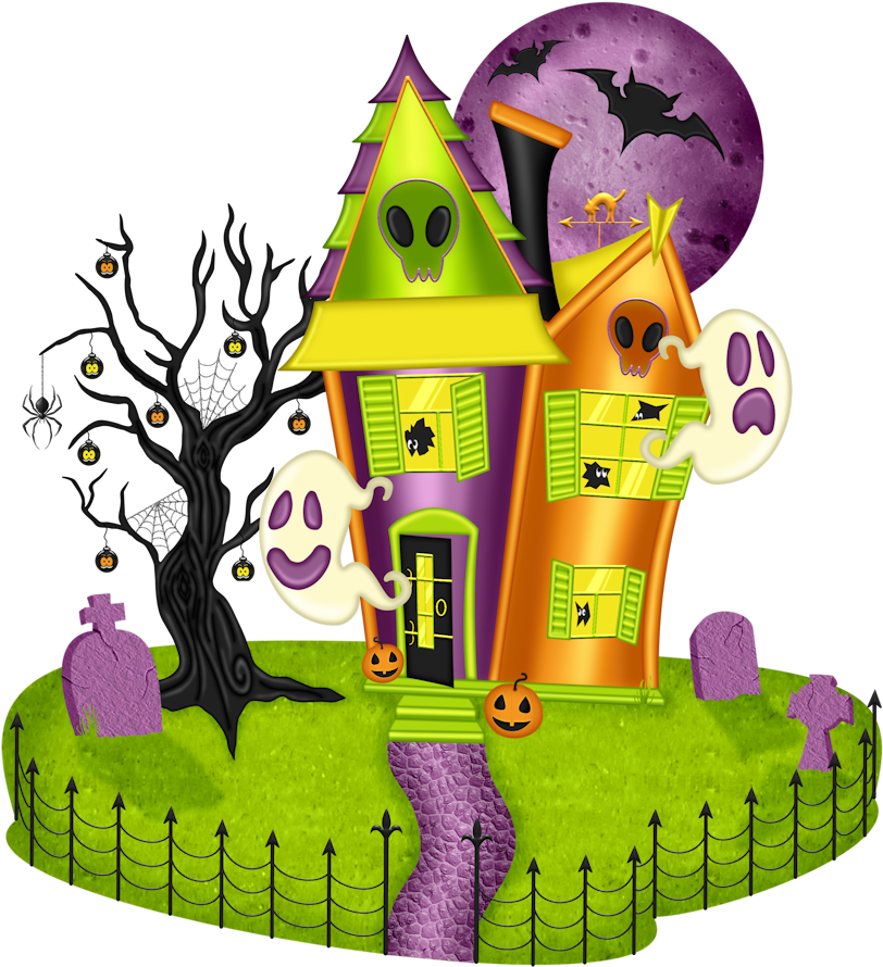 28 Collection Of Halloween Haunted House Clipart - Halloween Clipart ...