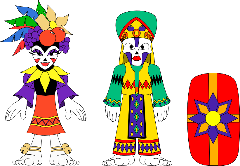 Kadayawan Festival Mascots By Substance20 On Deviantart - Kadayawan ...