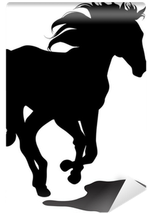 Running Horse Outline - Full Size PNG Clipart Images Download