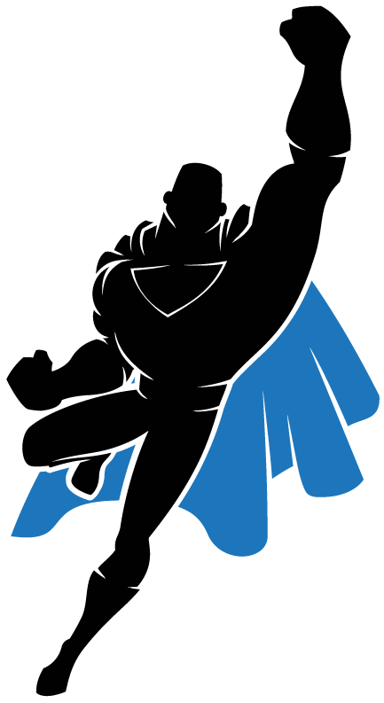 Shadow Clipart Superhero - Hero Of Your Own Life Story - (439x800) Png ...