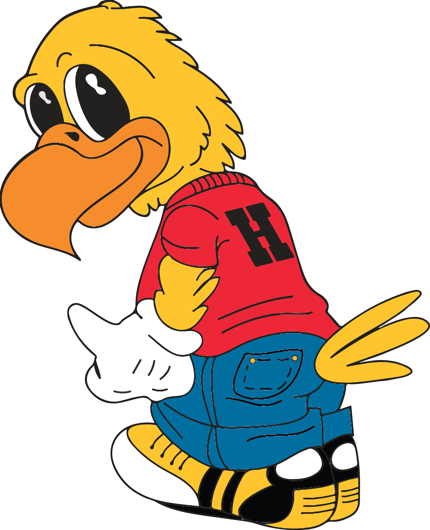 School Logo - Cartoon - (1409x1737) Png Clipart Download