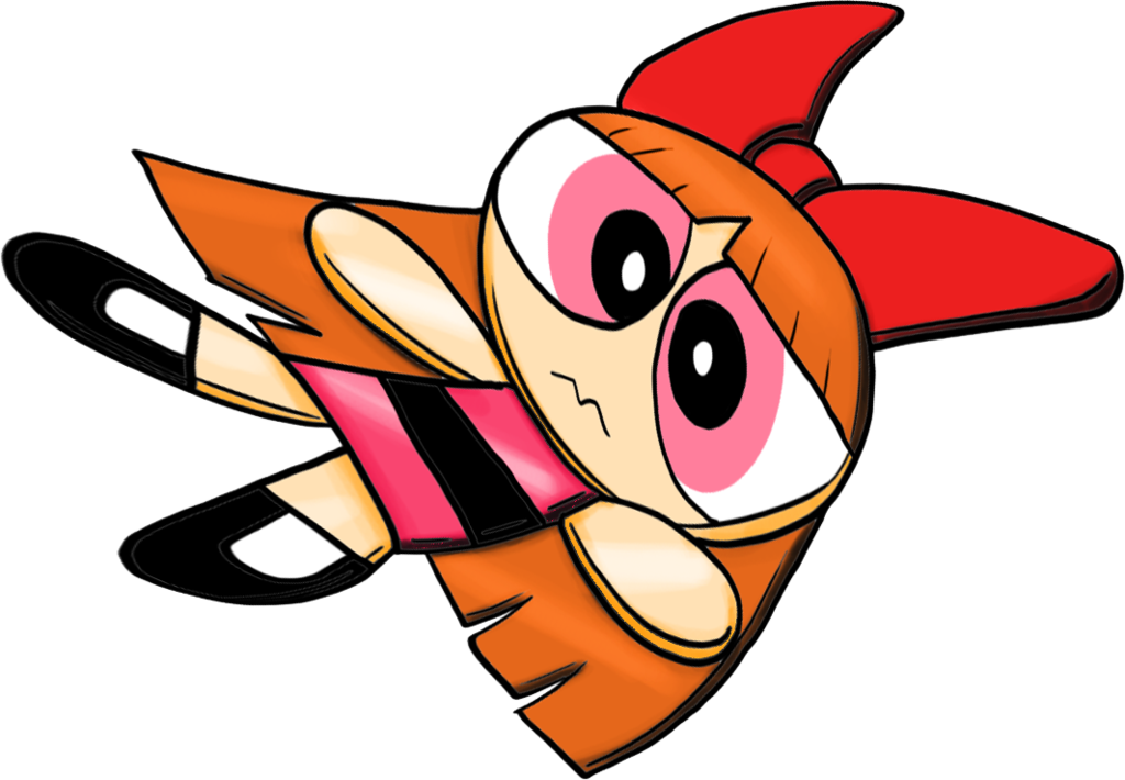 Blossom Flattened By Juacoproductionsarts - Blossom Powerpuff Girls Z ...