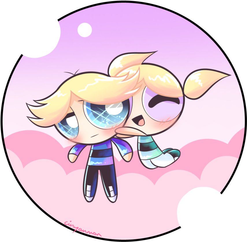 Powerpuff Girls - Happy Face - (894x894) Png Clipart Download