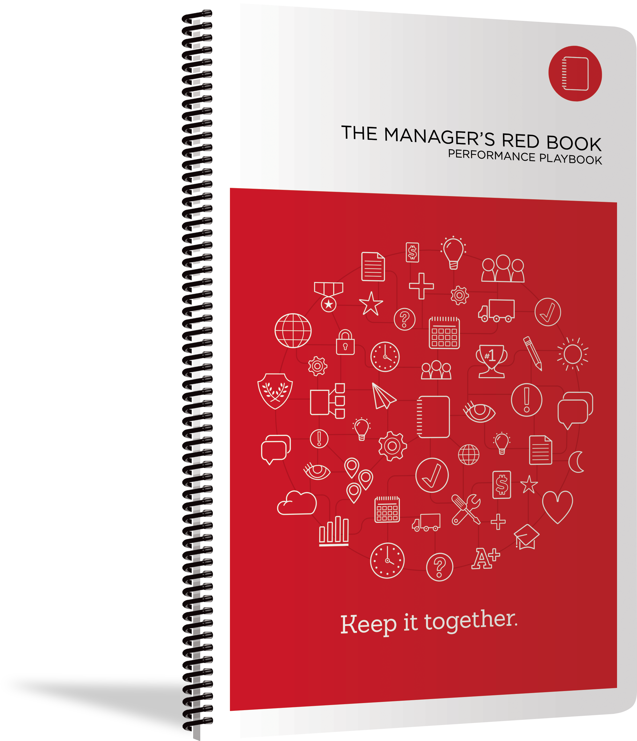 Manager's Red Book Cover - 2017 - (2400x2700) Png Clipart Download