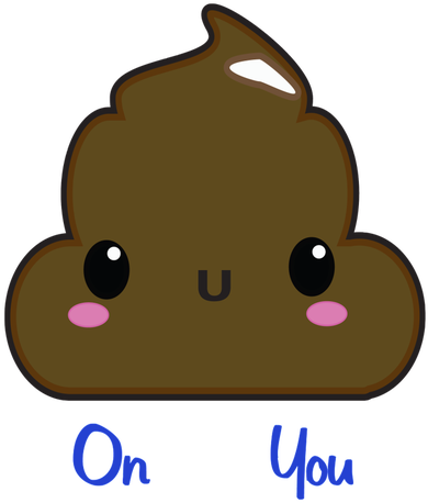 Cute Poop - Kawaii Poo - (877x1023) Png Clipart Download