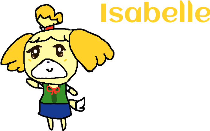 Isabelle - Cartoon - (1006x563) Png Clipart Download
