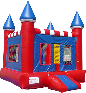 Bouncers - Inflatable Castle - (418x400) Png Clipart Download