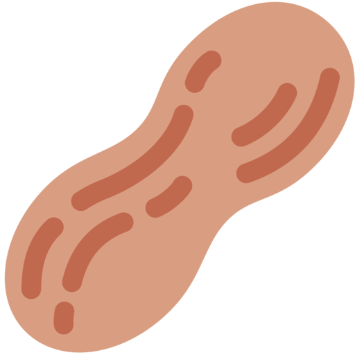 Twitter - Peanut Emoji Transparent Background - (512x512) Png Clipart ...