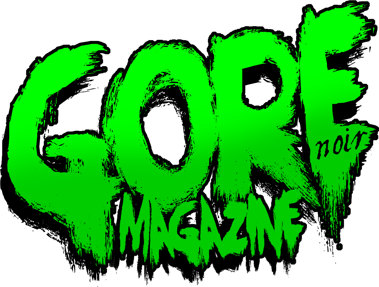 Gore Noir Magazine - Black Metal - (2700x1182) Png Clipart Download