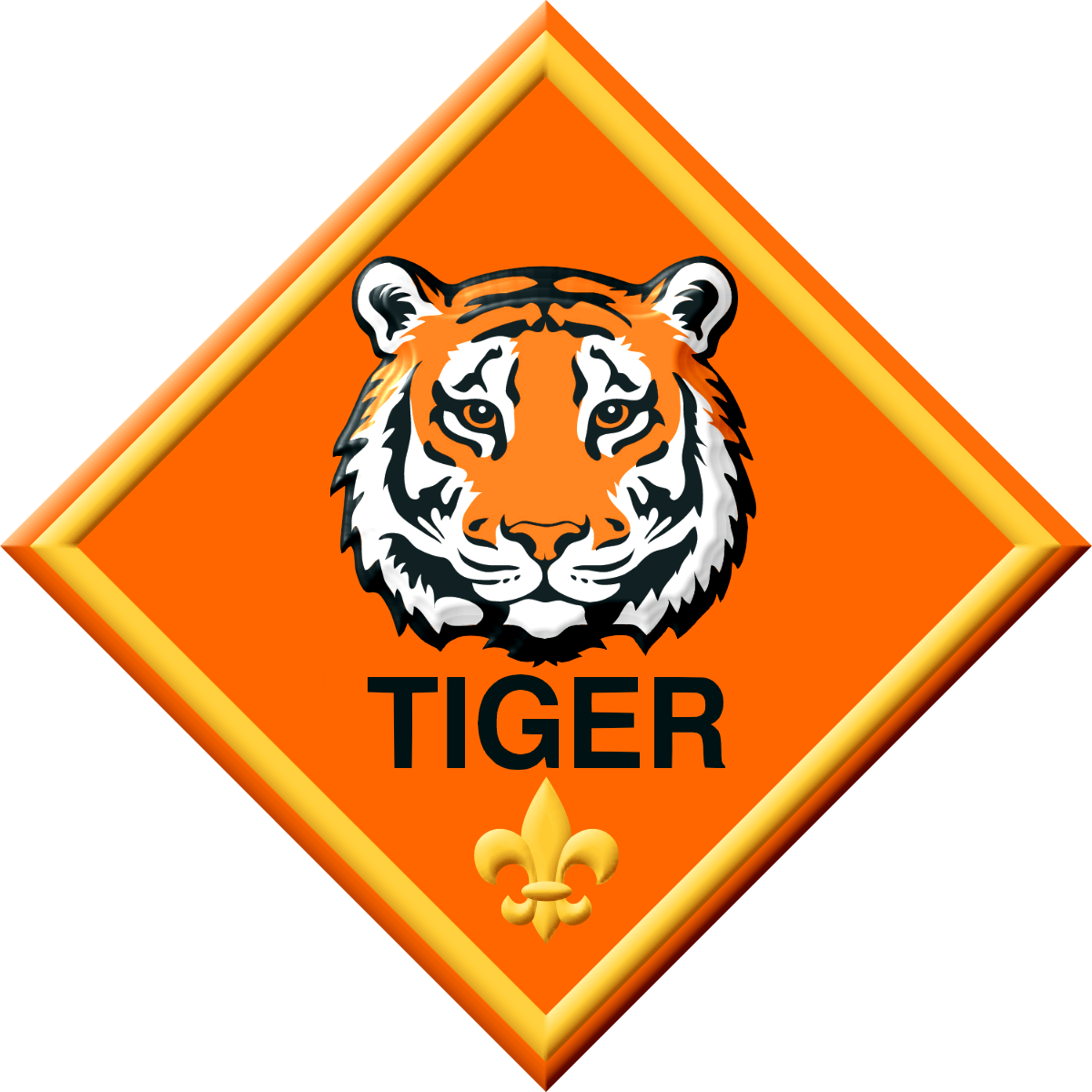 Tiger Den Cub Scouts - Full Size PNG Clipart Images Download