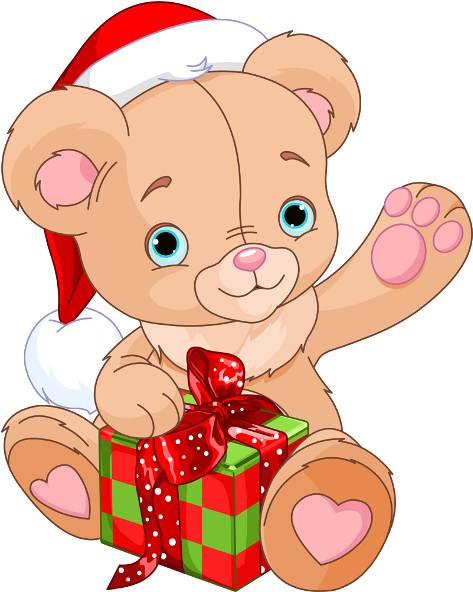 Cute Grey Baby Bears Cartoon Animal Clip Art Images - Teddy Bear - Full ...