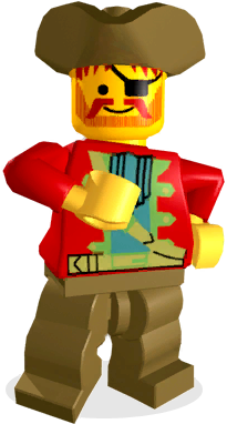 Pirate - Pirates - (256x512) Png Clipart Download