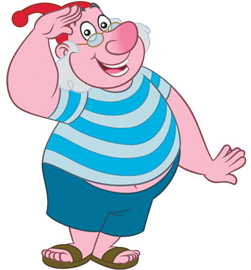 Smee Captain Hook Peter Pan Youtube Neverland - Mr Smee Jake And The ...