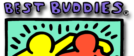 Best Buddies - Keith Haring Best Buddies 1990 - (667x200) Png Clipart ...