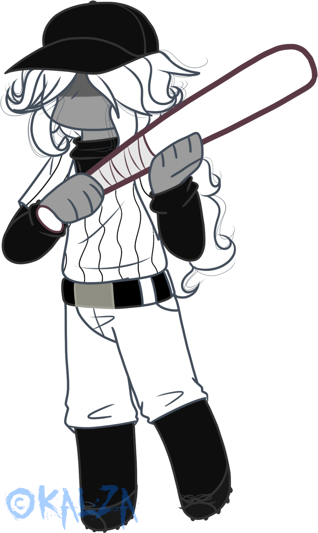 Off Batter And Zacharie - Illustration - (1232x1920) Png Clipart Download