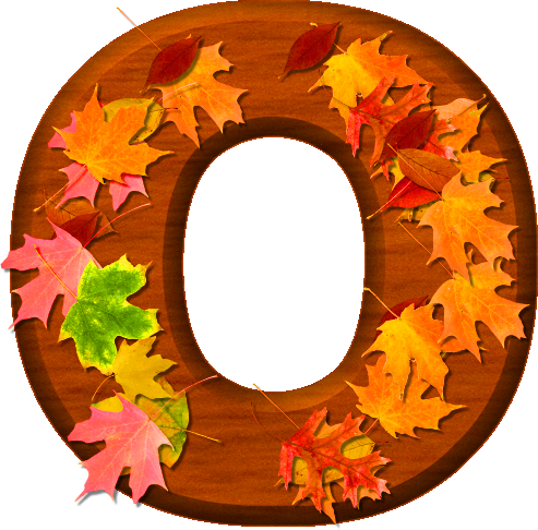Buchstabe / Letter - Fall Letter O - (493x486) Png Clipart Download
