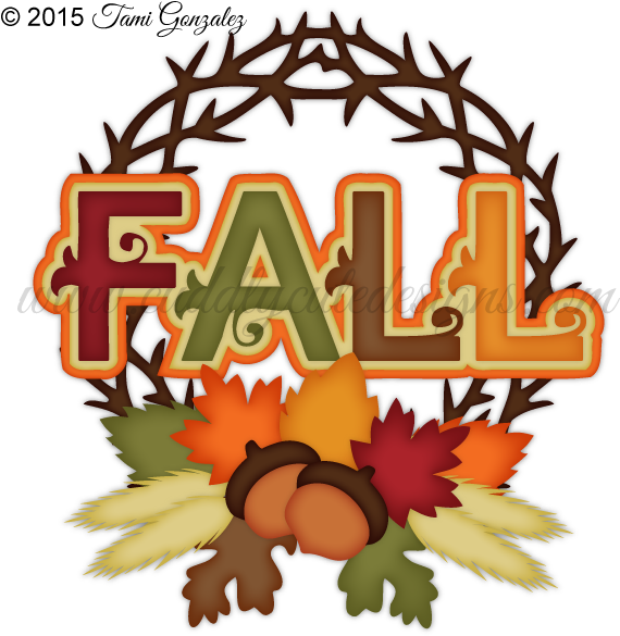 Fall Wreath - Cricut - (600x600) Png Clipart Download