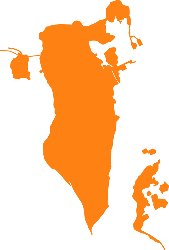 About Bahrain - Bahrain Map Vector - (550x816) Png Clipart Download