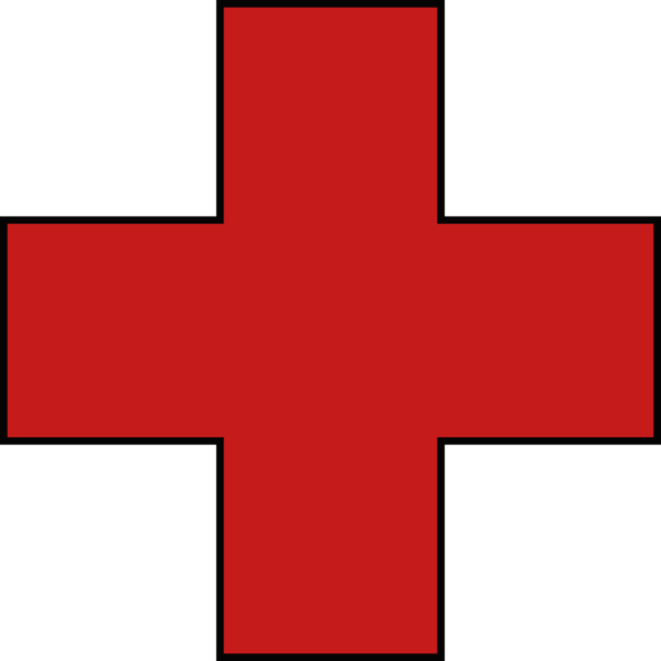 Redcross - Healing Cross Transparent - (600x600) Png Clipart Download