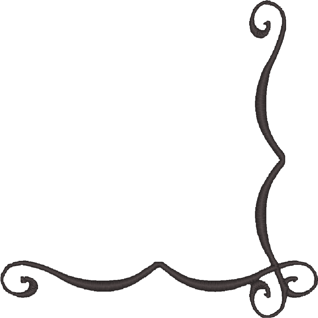 Simple Corner Border Clipart - Clip Art - (1324x1272) Png Clipart Download