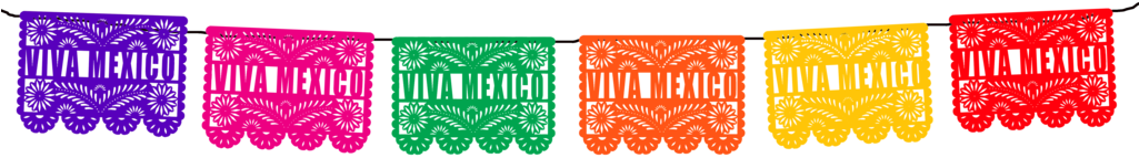 Papel Picado Border Clip Art 152255 - Papel Picado Clipart Transparent ...