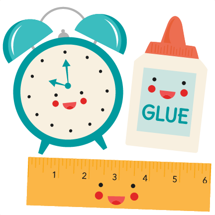 Happy School Supplies Svg Scrapbook Cut File Cute Clipart - Cute School ...