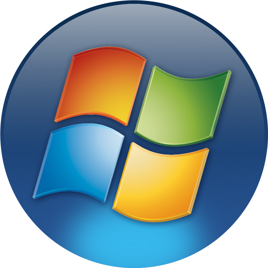 Ms Windows Clipart Transparent - Windows 7 Icon Png - (1024x1024) Png ...