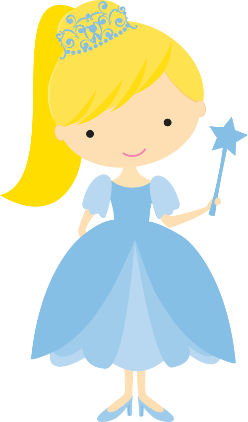 Pretty Princess Clip Art - Clip Art - (500x849) Png Clipart Download