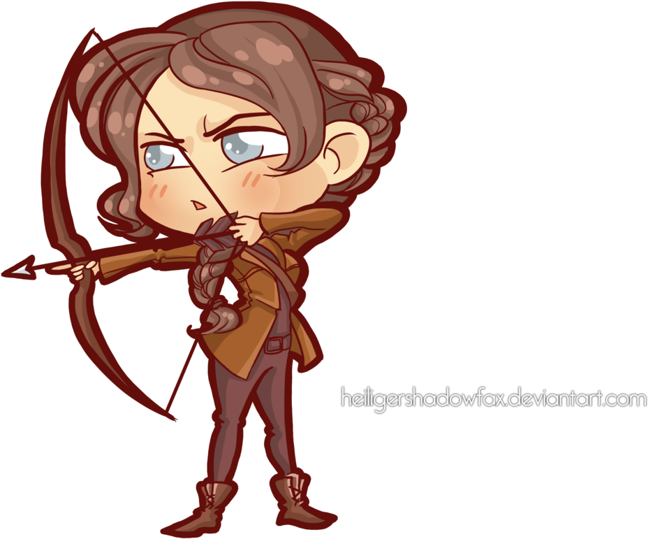 Hunger Chibi Games - Chibi De Daryl Dixon - (1002x797) Png Clipart Download