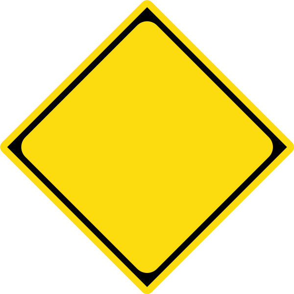 Clip Arts Related To - Does A Yellow Diamond Sign Mean - Full Size PNG ...