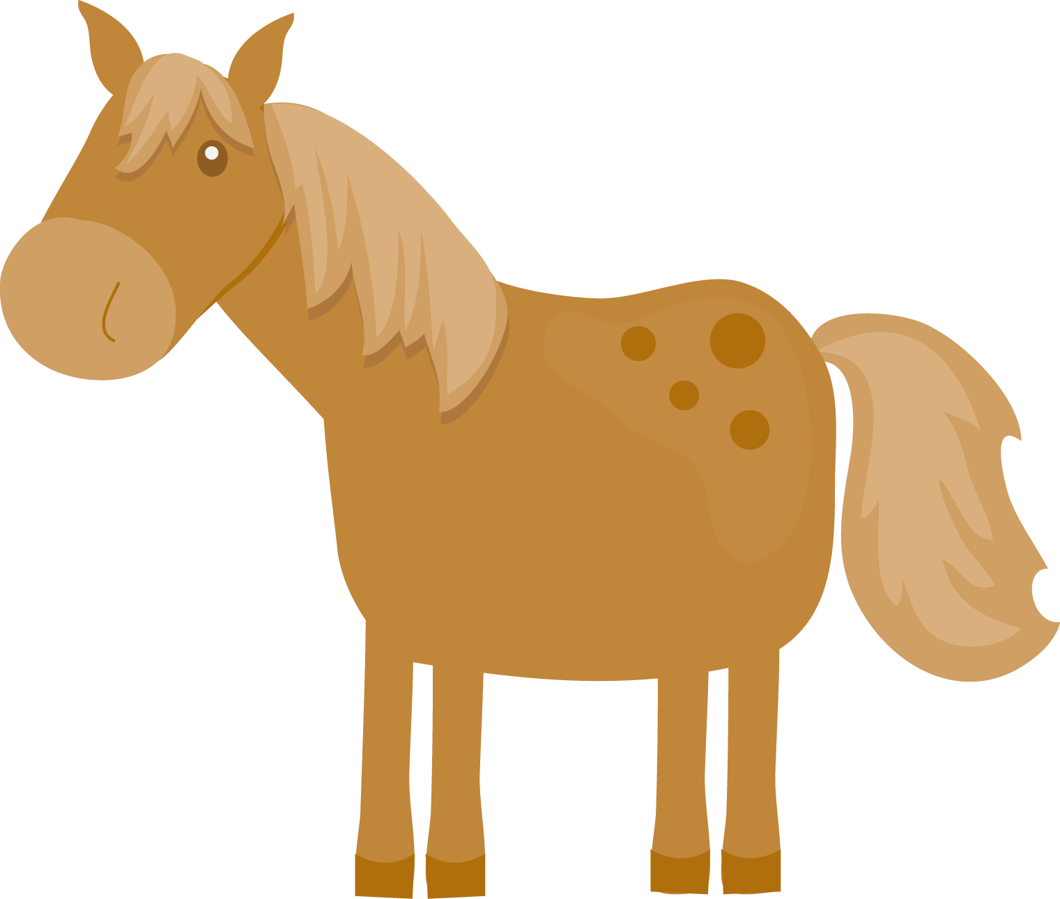 Dead Horse Cartoon - Cute Horse Clipart Png - Full Size PNG Clipart ...