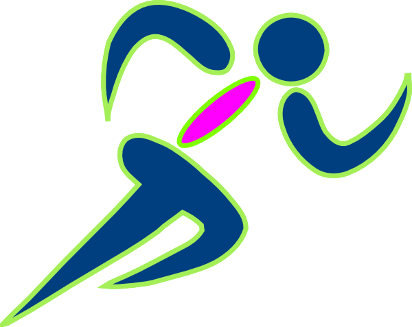 Clipart Runner Die Cut Silhouettes Male Set Of 2 By - Running Feet Clip ...