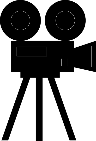 Clipart Of Old Movie Camera Clip Art - Movie Camera - (400x587) Png ...