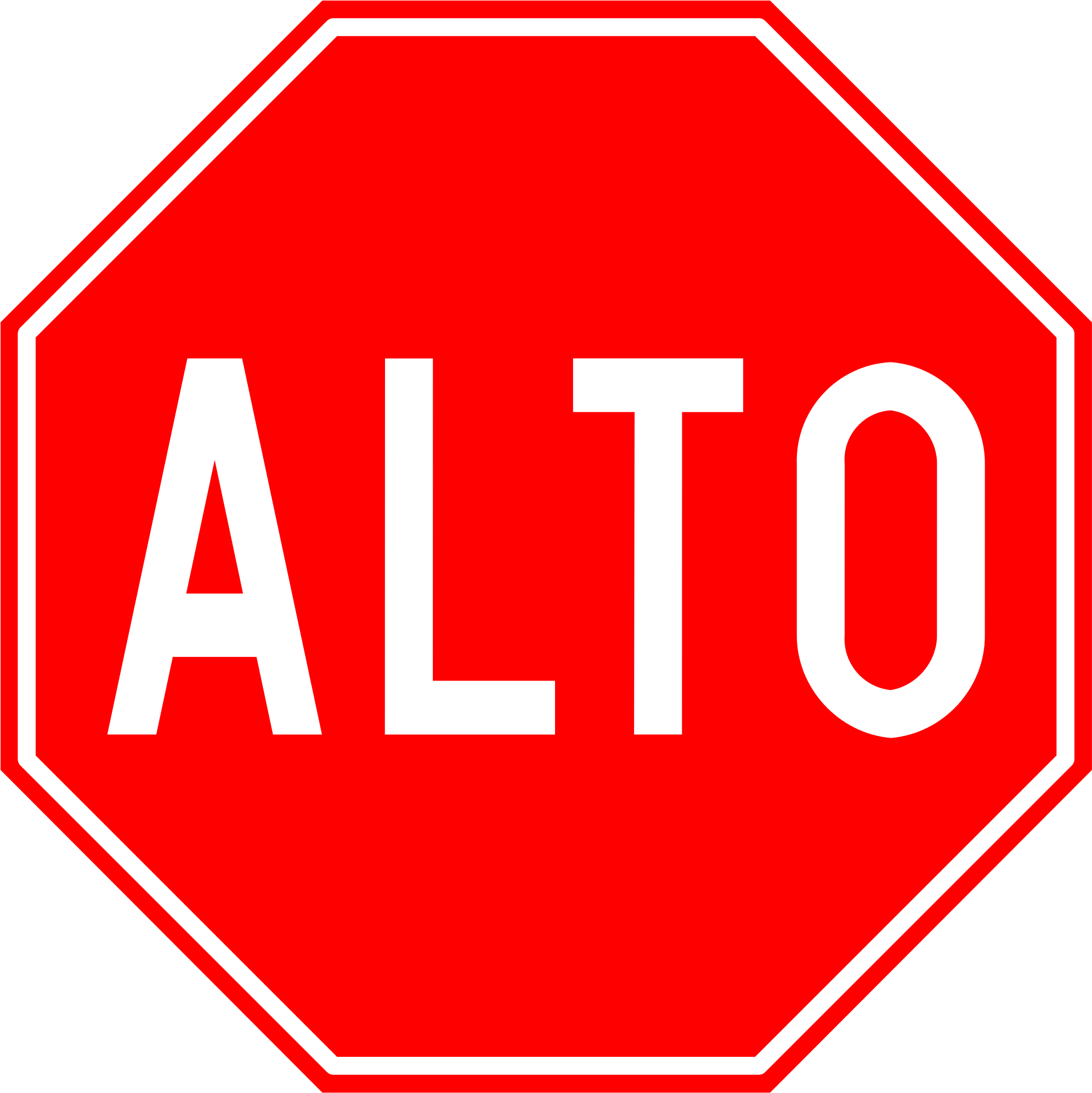 Stop Clipart Road Traffic - Shape Of A Stop Sign - Full Size PNG ...