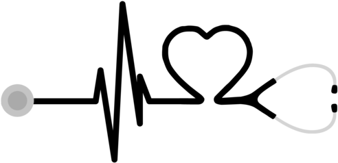 Free Registered Nurse Clip Art - Nurse Stethoscope Heart - (500x500 ...