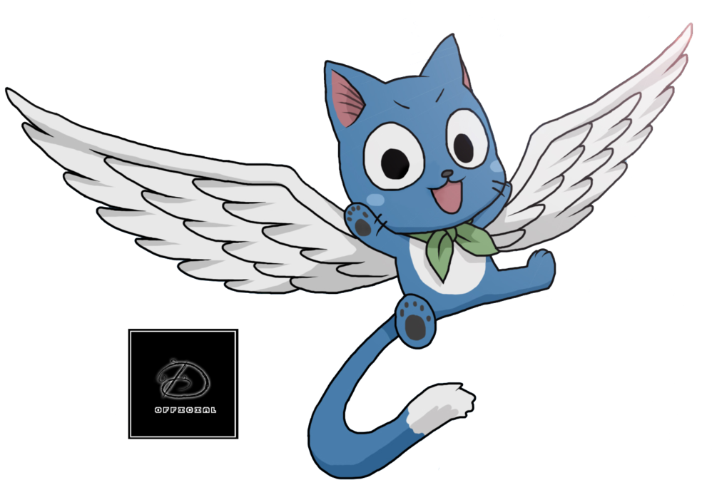 Fairy Tail Happy Render By Davide2889 - Fairy Tail Happy Perler ...