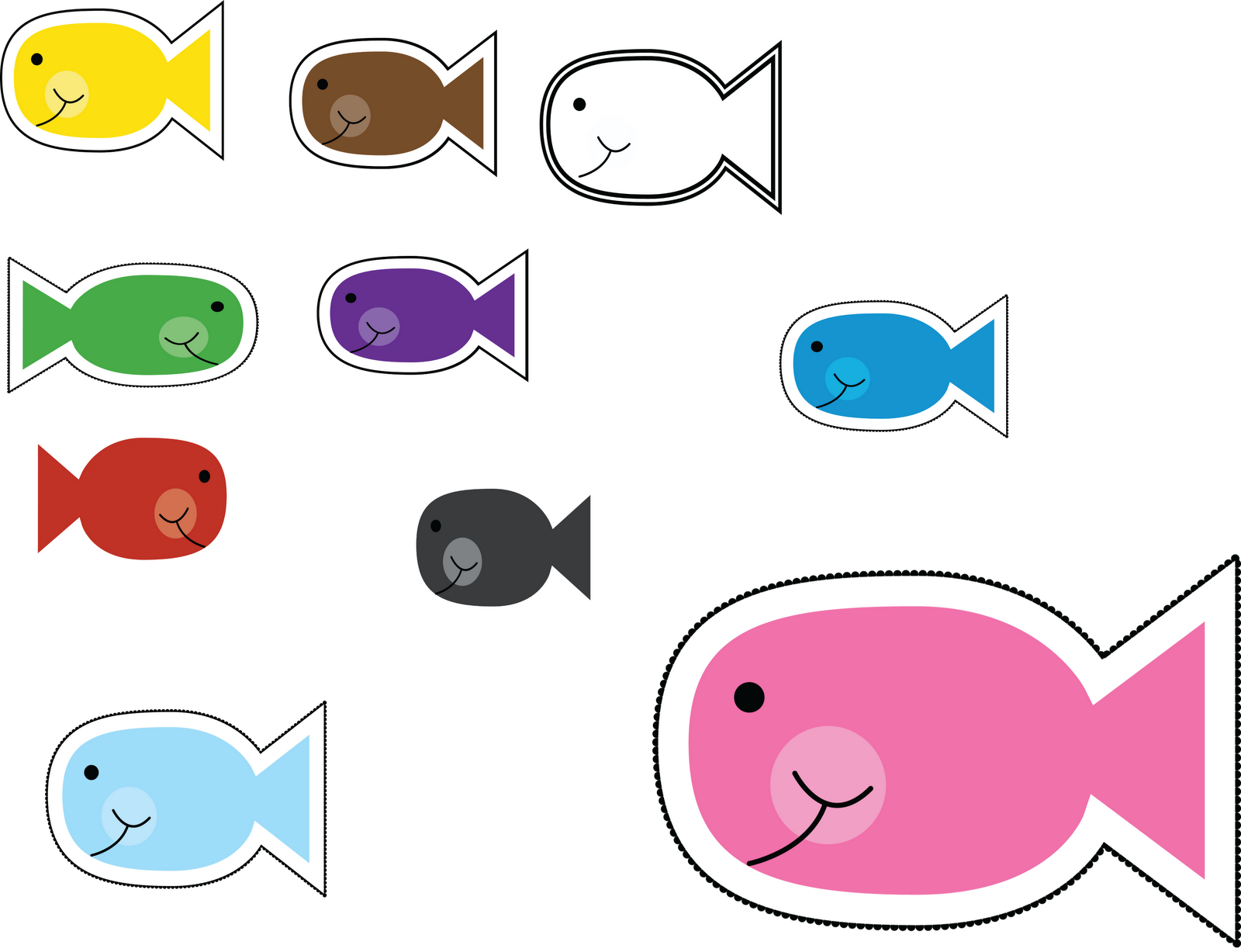 Free Fish Clipart For Kids - Clip Art Free Fish - (1600x1227) Png ...