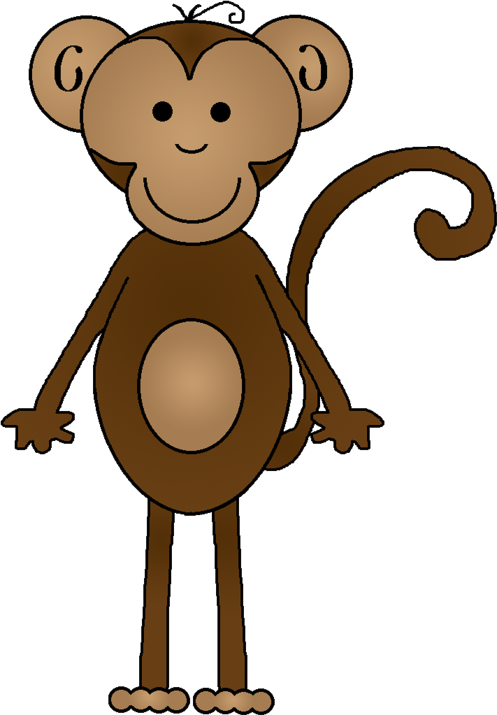 Monkey Graphics Clip Art Clipart - Monkey Clipart Png Transparent ...