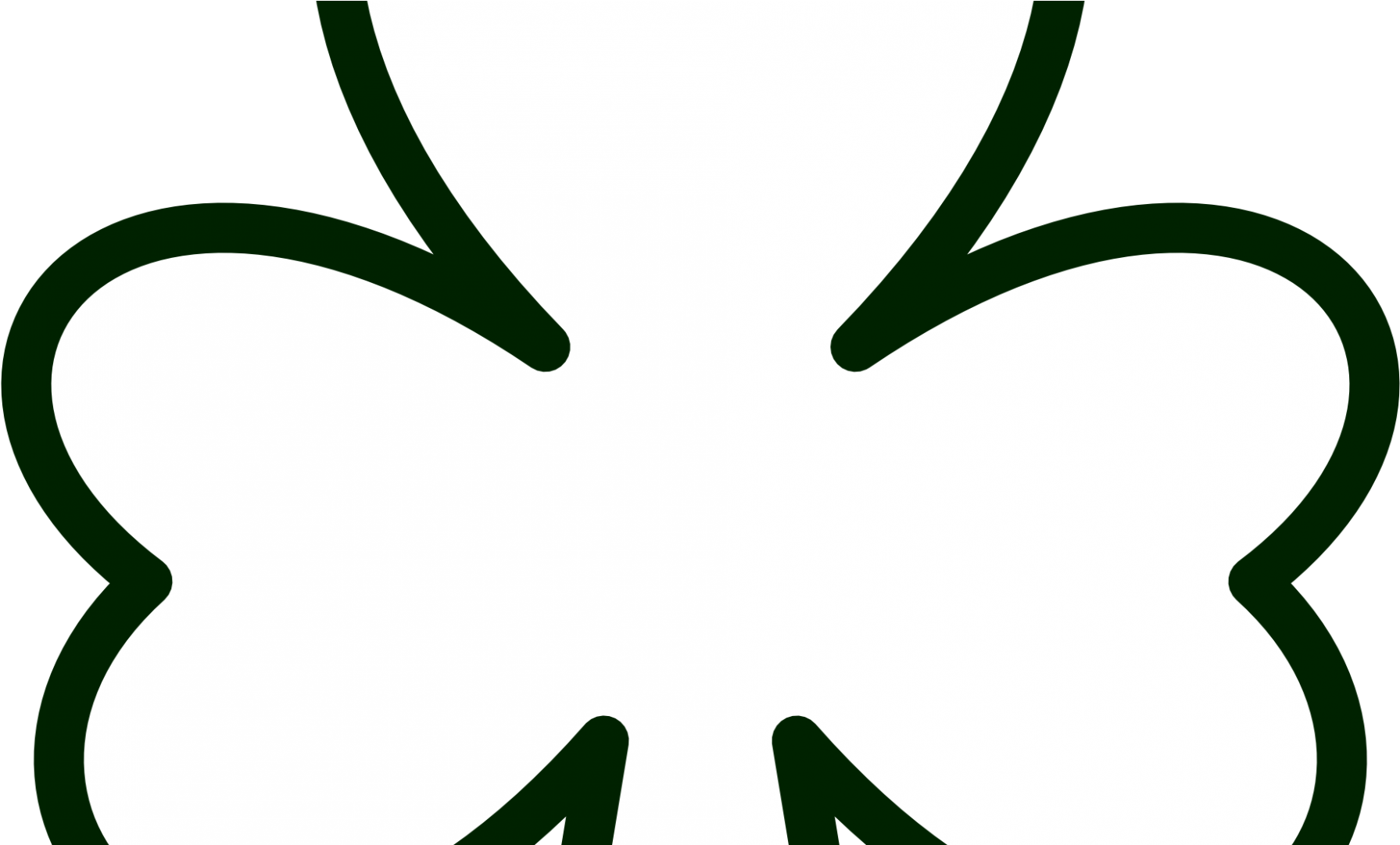 Coloring Pages Shamrock Boarder Printable Color Free - Shamrock ...