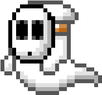 Shy Guy Pixel Art - (400x400) Png Clipart Download