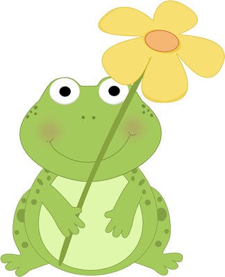 Frog - Frog&clipart - Spring Clip Art Frog - (324x400) Png Clipart Download